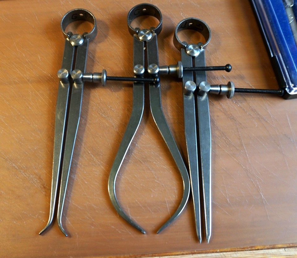 Wood Working Calipers and Helix Compass, excellent condition | eBay