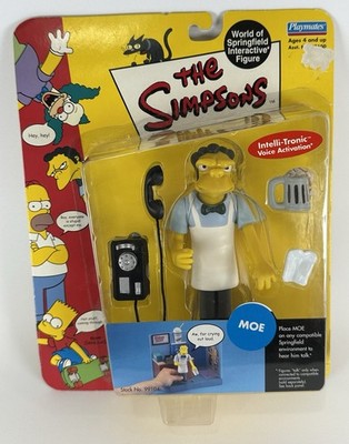 MOE THE SIMPSONS WORLD OF SPRINGFIELD ACTION FIGURE *BRAND NEW* | eBay