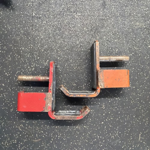 Rogue Fitness Infinity J-Cup Pair J-Hooks Power Rack 2x3 Made in USA RA1356-W | eBay