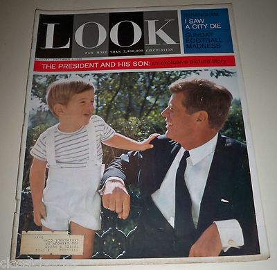 LOOK Magazine Dec 3 1963 Kennedy and His Son | eBay