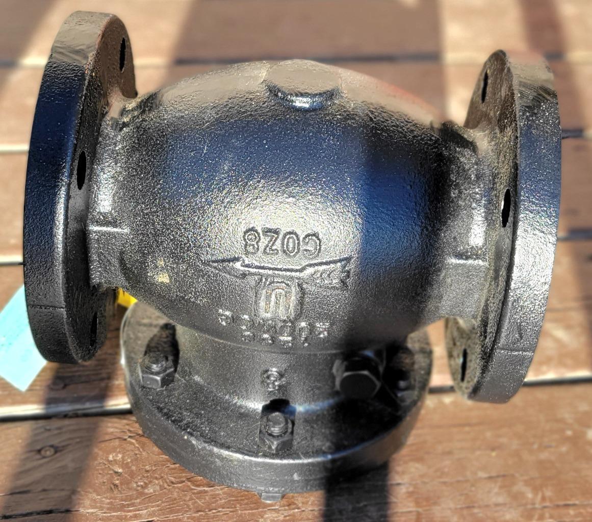 Milwaukee 125s 200WOG Cast Iron Flanged Swing Check Valve 200 WOG | eBay