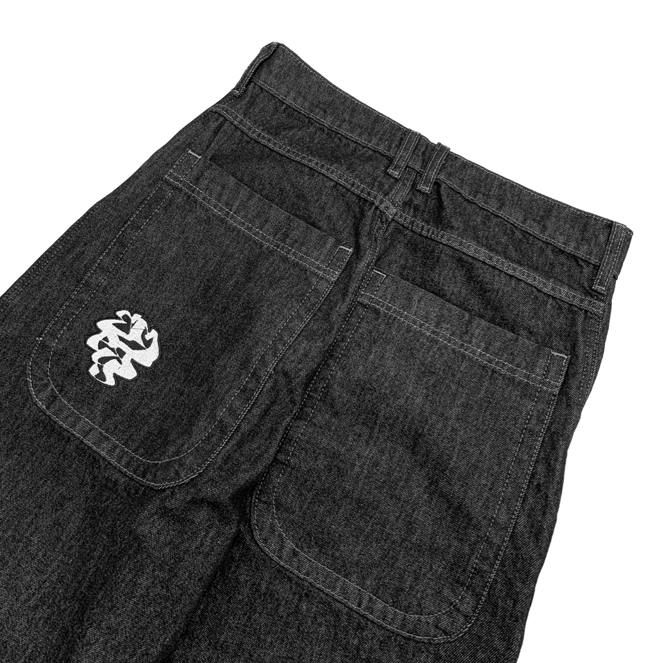 Baggy Jeans Skateboard Jeans Wide Leg Jeans Y2k SK8 Hip Hop Rapper ...