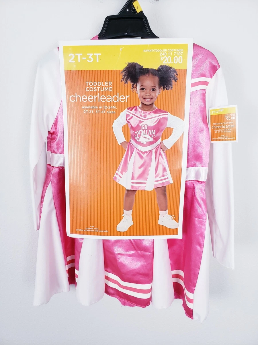 Go Team Cheerleader Costume Pink