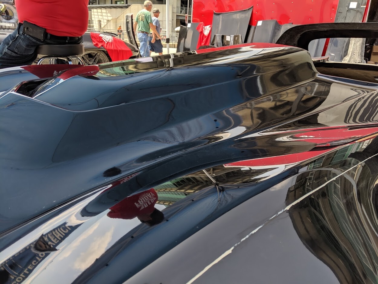 C3 Corvette Custom Fiberglass Xl L88 Hood 68-82 3 inches higher than ...