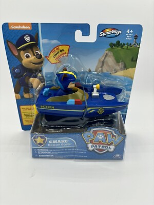 Swimways Nickelodeon Paw Patrol Chase Rescue Boat | eBay