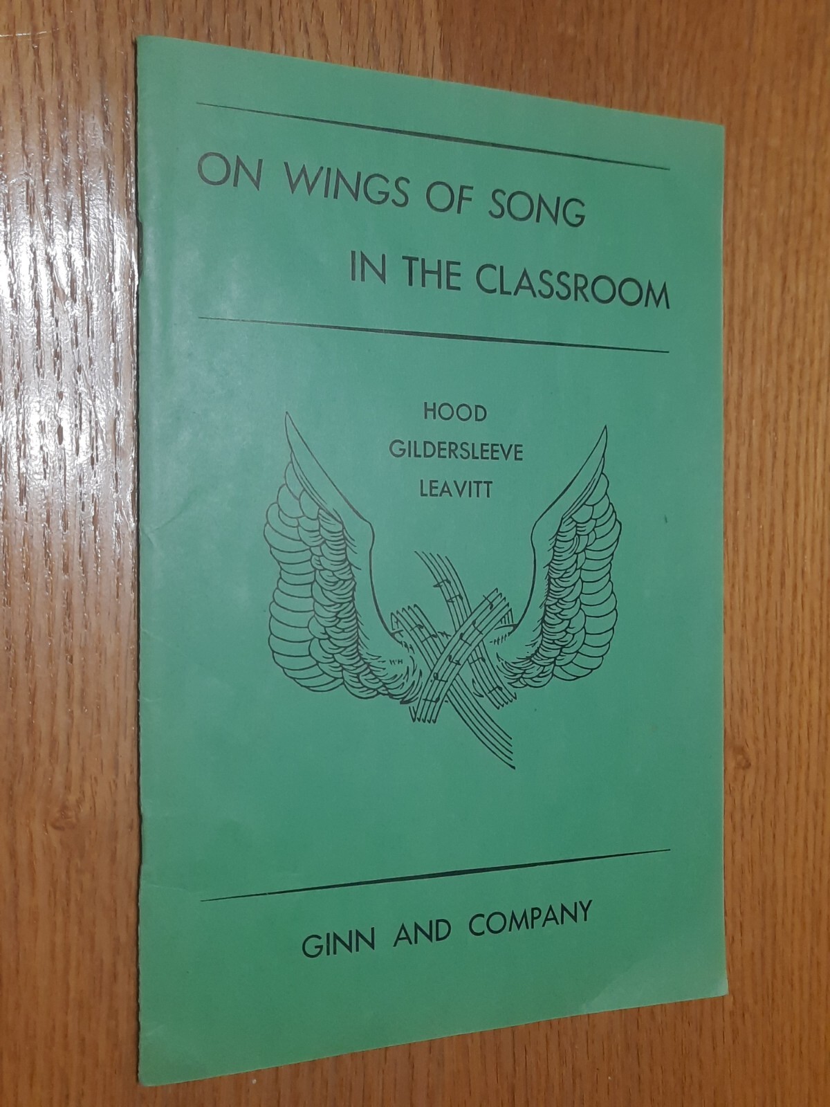 On Wings of Song in the Classroom Song Book | eBay
