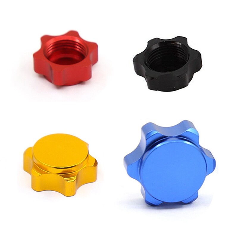 4Pcs Aluminum Wheel Hub Cover -Dust Cover 17mm Hex for 1/8 RC Car, C2O7 ...