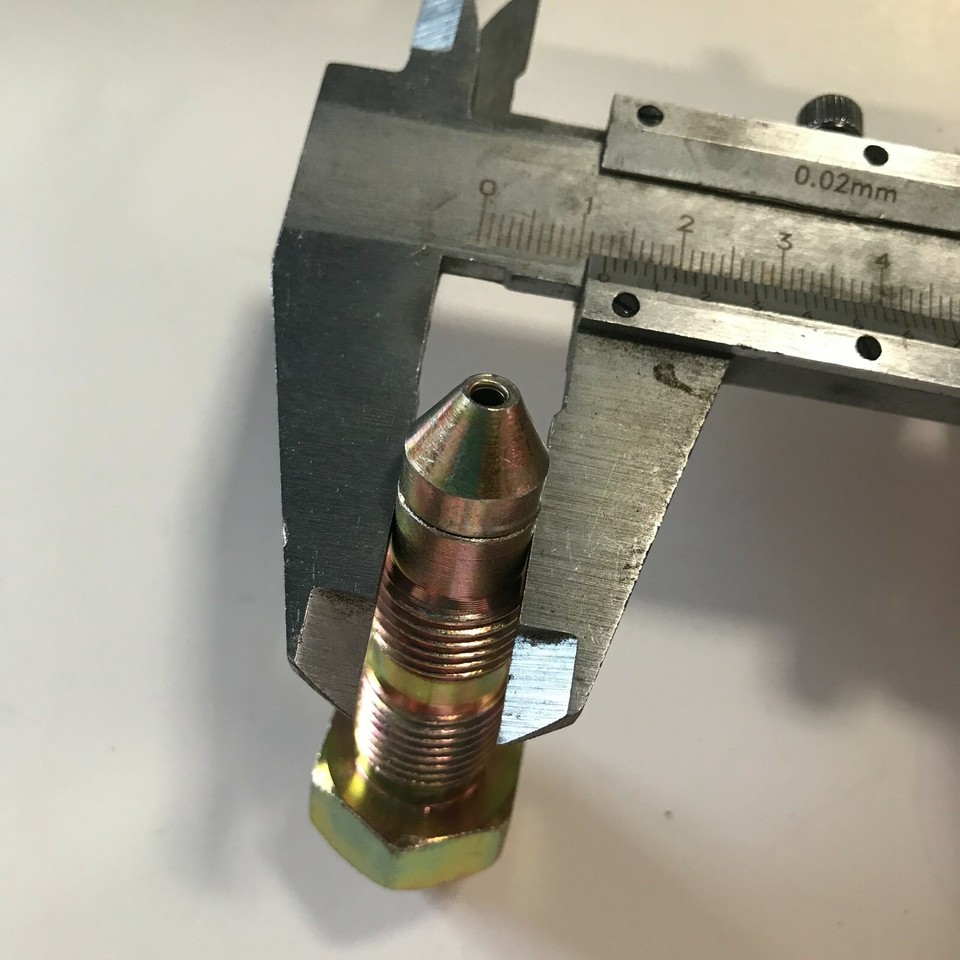 2 PCS 2S5925 357-7540 FITTING-GREASE,track filler valve CAT E312 E315 ...