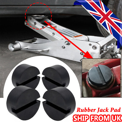 4x Car Jack Pad Rubber Vehicles With Pinch Weld Sill Jacking Points ...