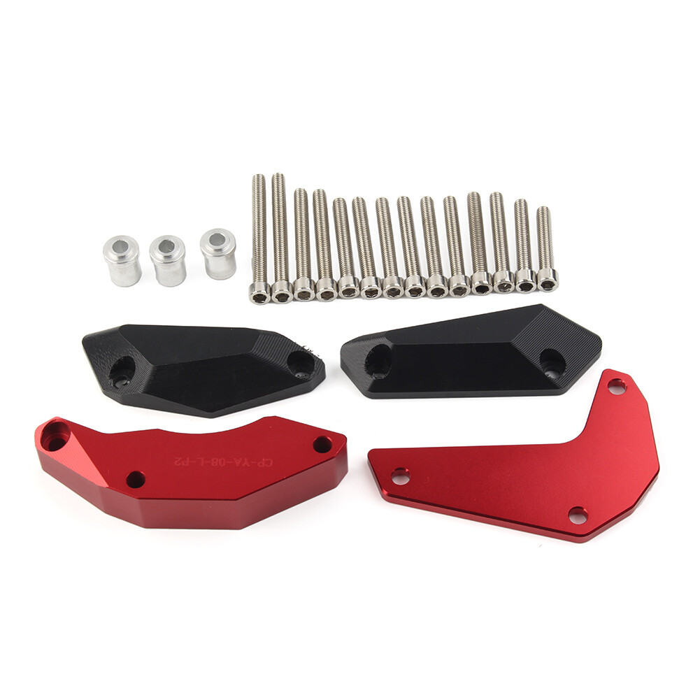 Engine Stator Slider Crash Pad Protector Guard Red Fit Yamaha R1/R1S 15 ...