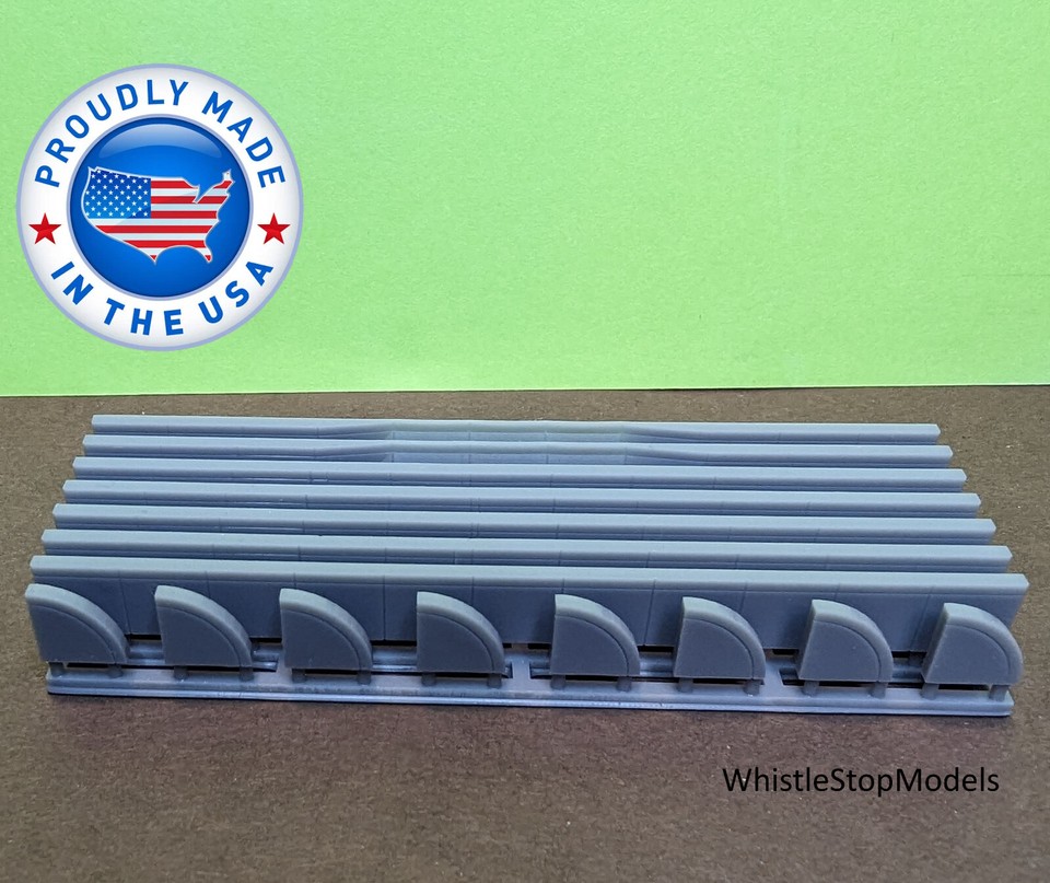 24" of N Scale Sidewalk with Highest Details N1044 | eBay