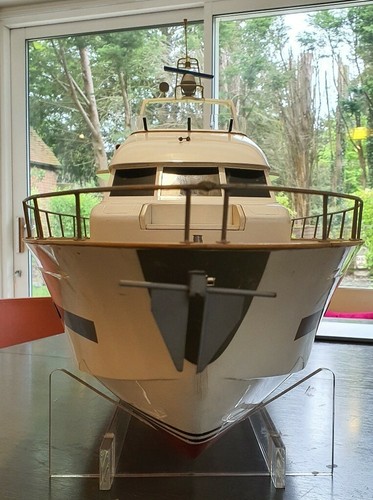 Scale Model Motor Yacht Tarquin 66 GRP Halmatic Hull | eBay UK