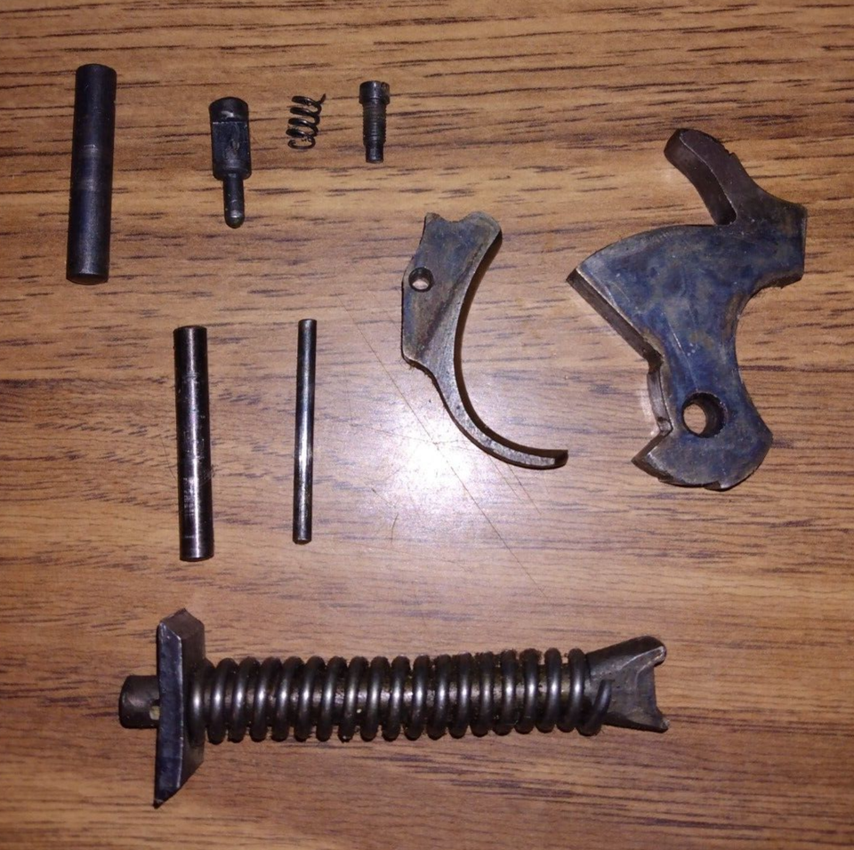 Iver Johnson Champion 410 Hammer trigger spring firing pin parts set | eBay