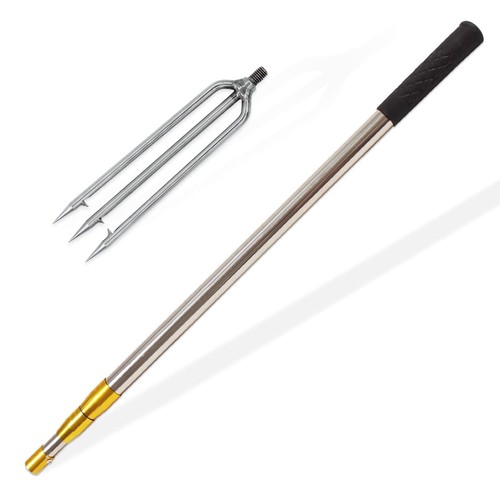 Telescopic Fish Gaff with 1~5 Teeth Assorted harpoons Barbed, Sea and ...