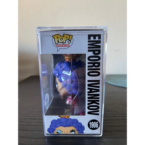 IN HAND EXCLUSIVE Emporio Ivankov WITH HARDSTACK One Piece Funko Pop ...