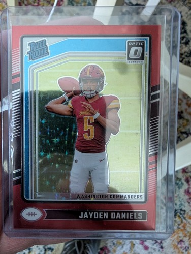 2024 Panini Donruss Optic Rated Rookie Jayden Daniels #248 Red Stars ...