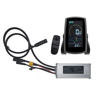 JYTcon 48V 22A eBike Controller + Yolin YL80C for 750w Electric Bicycle ...