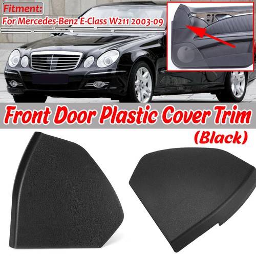 For 03-09 Mercedes E-Class W211 Front Door Upper Cover Trim Black Left ...