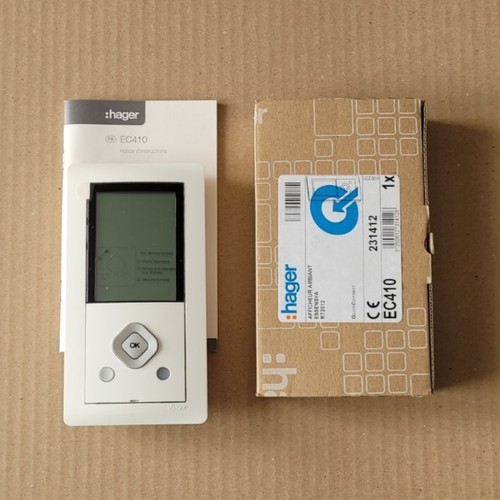 HAGER EC410 - 1 Afficheur de consommation multi-énergies Essensya ...