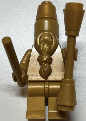 LEGO HARRY POTTER GOLD FIGURE STATUE HOGWARTS ARCHITECT MINIFIGURE VGC ...