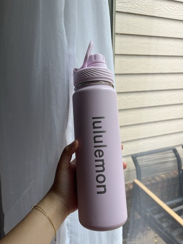 Lululemon Baby Pink Water bottle | eBay