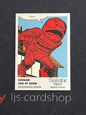 2024 Fleer Throwbacks 1959-63 Marvel Edition Googam MM-8 Monsters Of ...