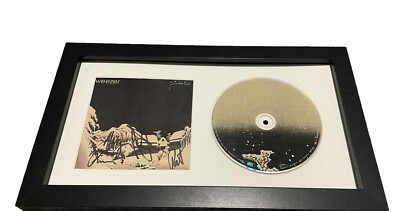 WEEZER BAND SIGNED AUTOGRAPH x4 PINKERTON FRAMED & MATTED CD RIVERS ...