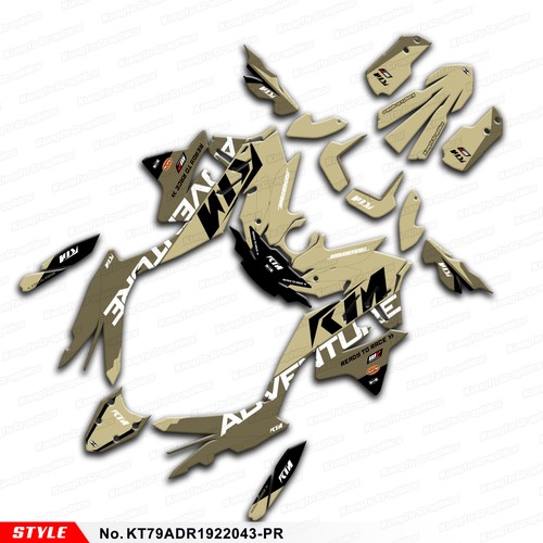 Adhesive Sticker Vinyl Graphics for 790 890 Adventure R ADV 2019 2020 ...
