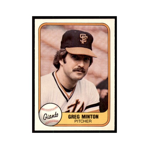 1981 Fleer Greg Minton Baseball Cards #449 | eBay
