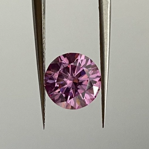 Natural Purple Color Diamond Round Cut 10.50 mm VVS1 D Grade GDGL ...