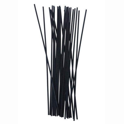 50pcs Black Refill Diffuser Sticks 12 inch x 4 mm Reed Diffuser for ...