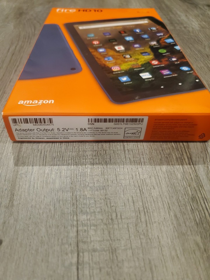 NEW Amazon Fire HD 10 Tablet with Alexa 11th Generation 10.1" Screen 32 ...