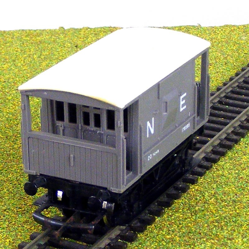 00 Gauge Hornby NE 20 Ton Brake Van for Model Railway | eBay UK
