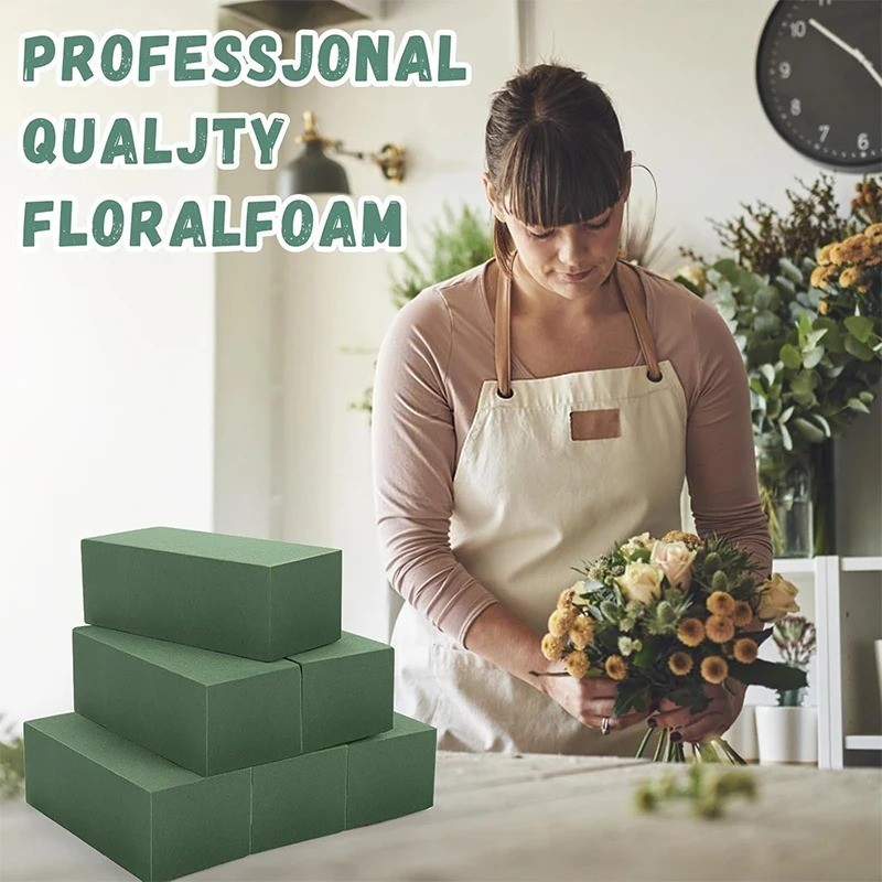Premium Wet Florist Foam Bricks Floral Flower Fresh Display Arrangement ...