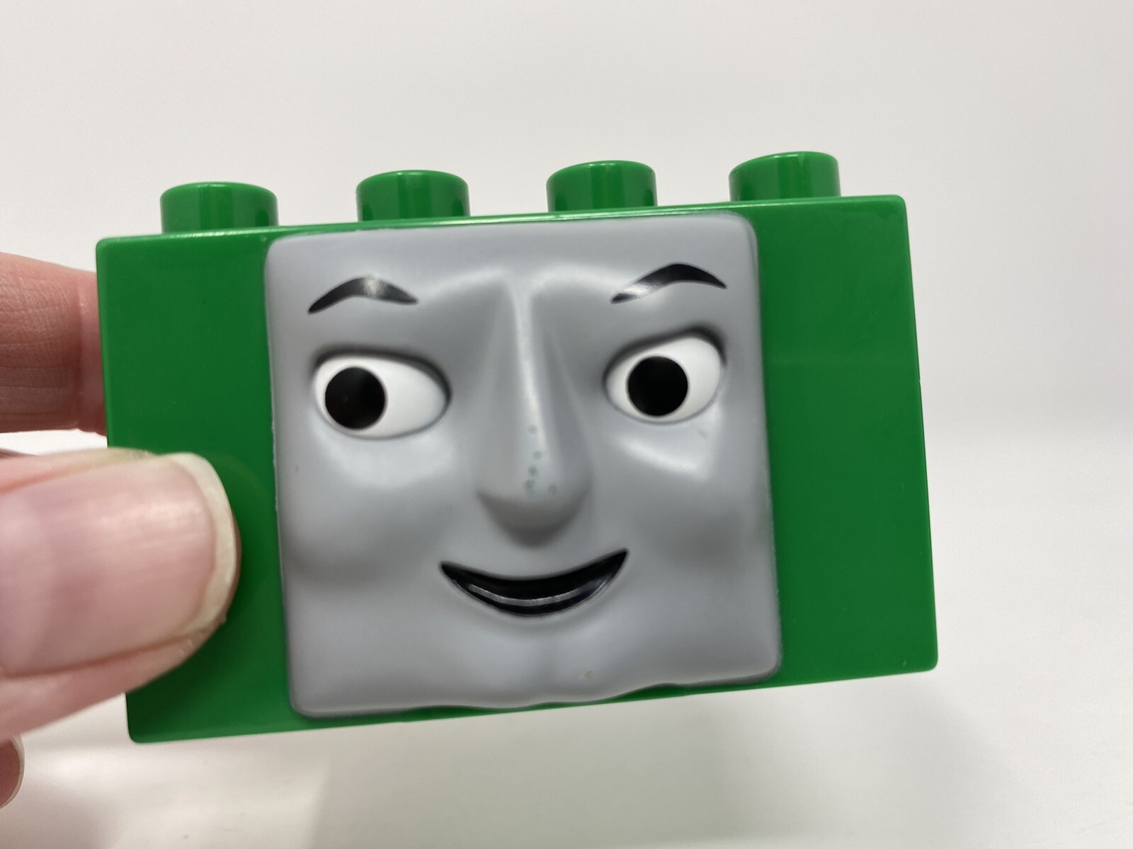 Lego Duplo CRANKY THE CRANE FACE THOMAS THE TRAIN Specialty Printed ...