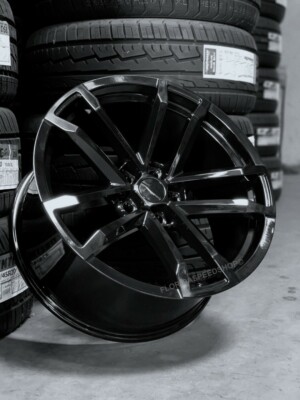 GLOSS BLACK CAMARO ZL1 5TH GEN STYLE WHEELS 2010-2023 SS/RS/LS 20x10 ...
