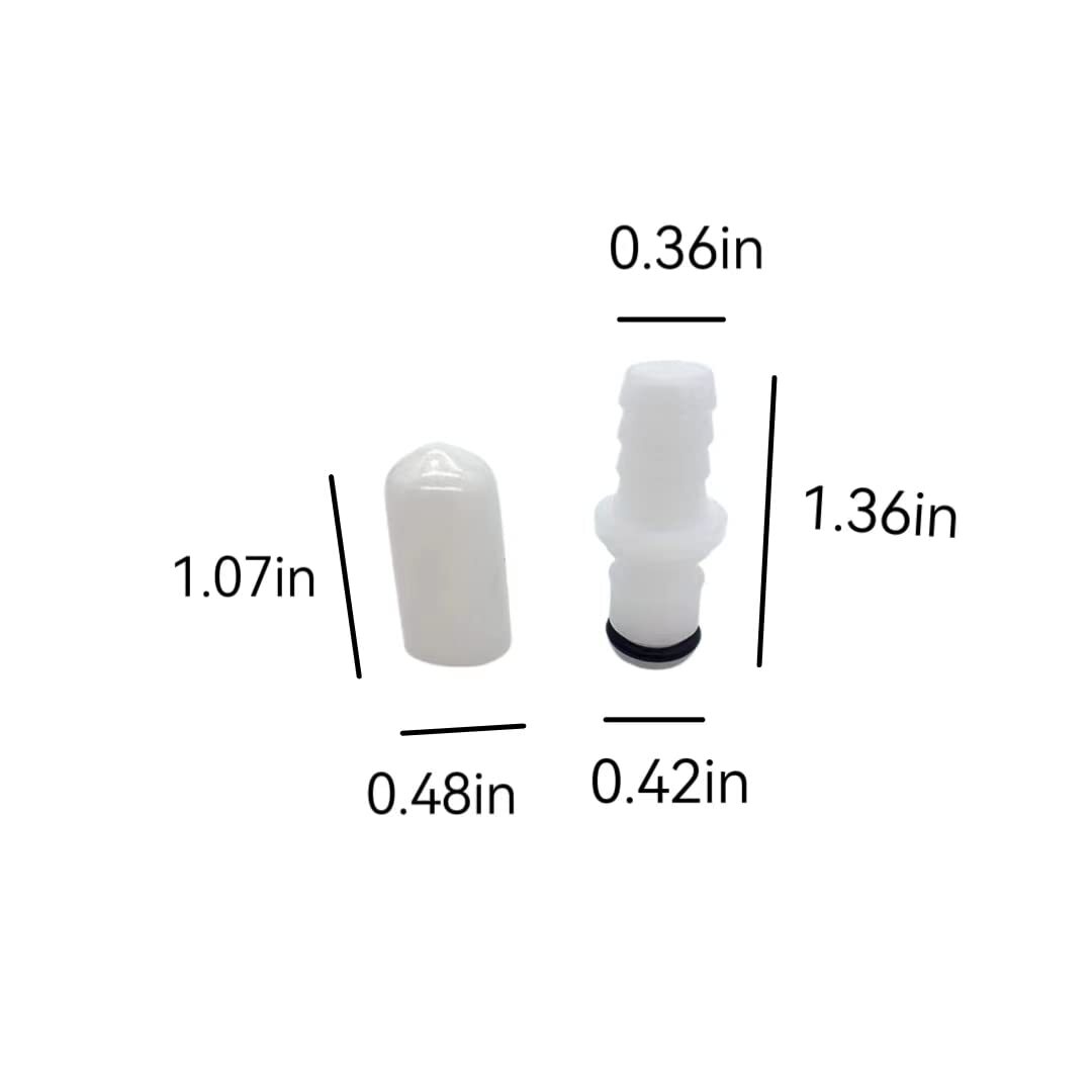 Replace 2 M236 Male Connectors + 2 Caps for Testing Sleep Number Bed ...
