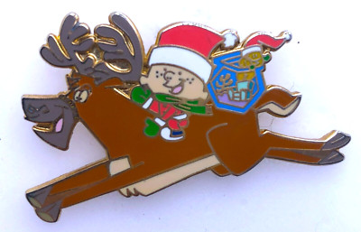 VERY RARE DISNEY Trading Pin 2003 STANLEY w DENNIS the GOLD FISH Riding ...