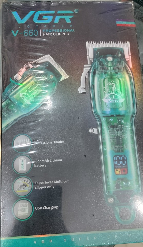 VGR V-660 Professional Multipurpose Beard and Hair Trimmer with Hair ...