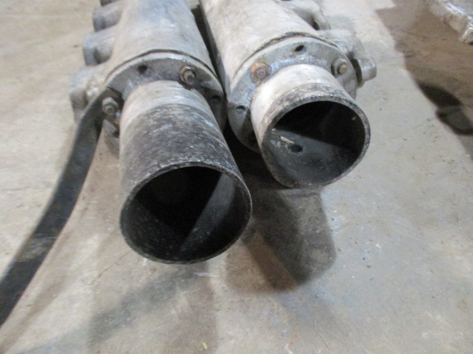 Nicson Marine 454 or 427 BBC Water Cooled Exhaust Manifolds V-Drive Jet ...