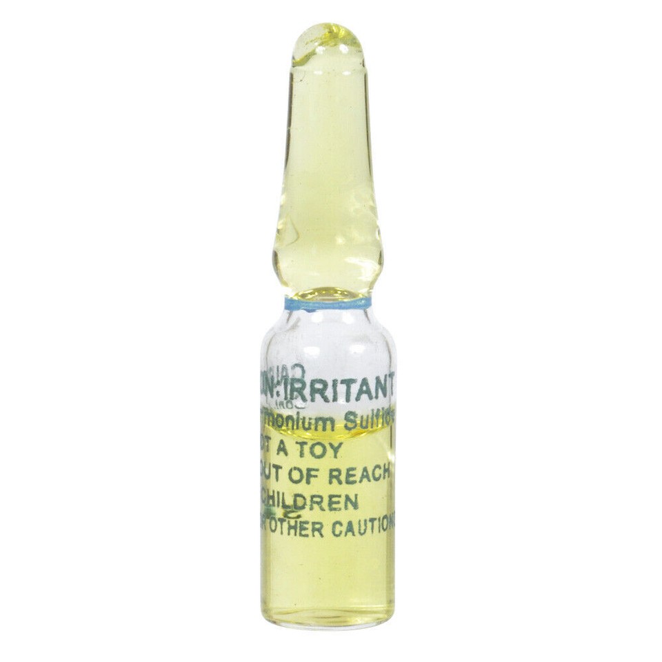 72 STINK BOMBS Glass Vials - Fart Bomb Gag Prank Pooter Rotten Smelly ...