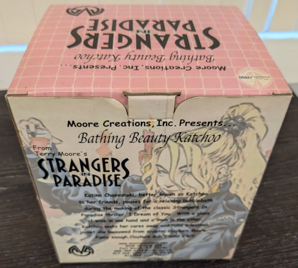 Terry Moore's Strangers in Paradise Bathing Beauty Katchoo Statue 2003 ...