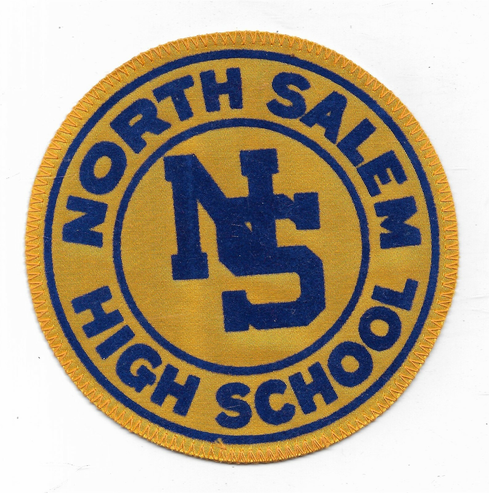 North Salem New York Vintage North Salem High School 5" Patch Free ...