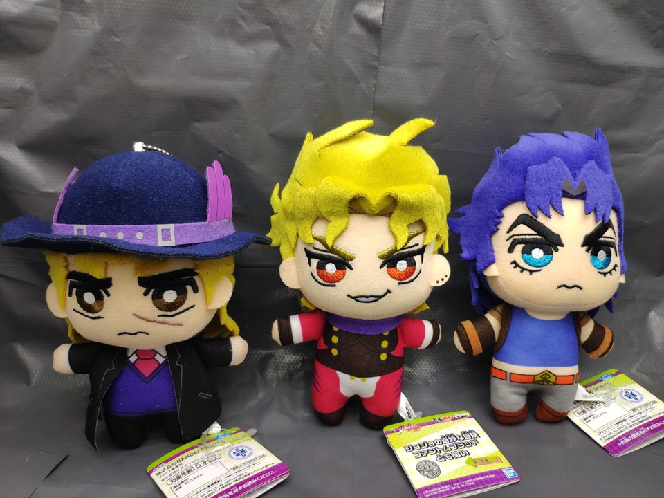 JoJos Bizarre Adventure Golden Wind Buccellati Abbacchio Fugo Plush toy ...