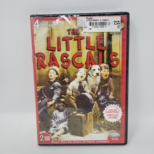 The Little Rascals - 4 Episodes - 2-Disc DVD Set Brand New Factory ...