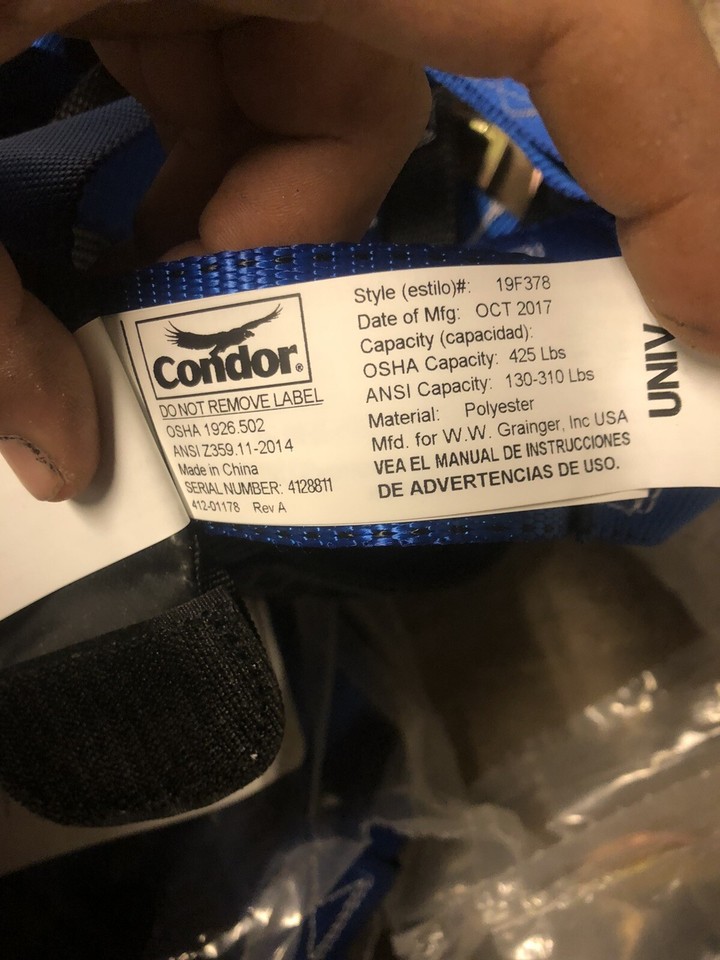 CONDOR 35KU70 Aerial Lift Kit,Plated Alloy Steel | eBay