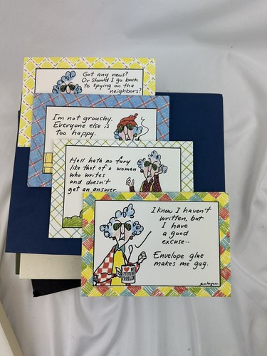 Vintage Hallmark Shoebox Greeting Maxine Note Cards Sarcastic Funny 11 ...
