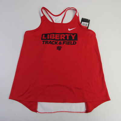 Liberty Flames Nike Sleeveless Shirt Women's Red/White New | eBay