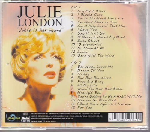 2-CD: JULIE LONDON - Julie Is Her Name | eBay