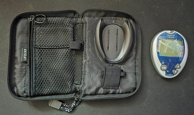 One Touch Ultra 2 Meter Monitor Glucometer With Carrying Case Only ...